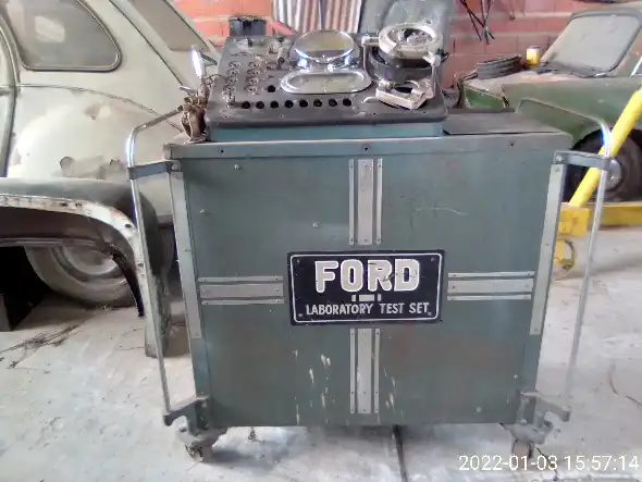 Repuesto Antiguo Aparato Pruebas Laboratorio Ford, Año 1930