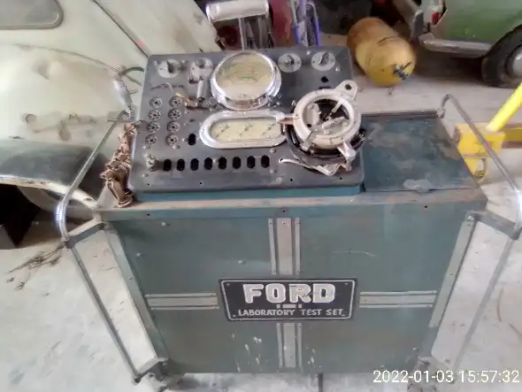 Repuesto Antiguo Aparato Pruebas Laboratorio Ford, Año 1930.